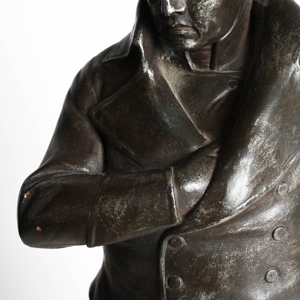 Cast Stone Napoleon Statue with Bronze Finish | EBTH