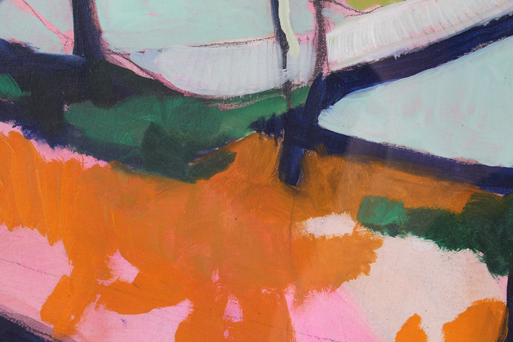 Emily Church Oil on Paper "Color Study for Forest, Croatia" | EBTH