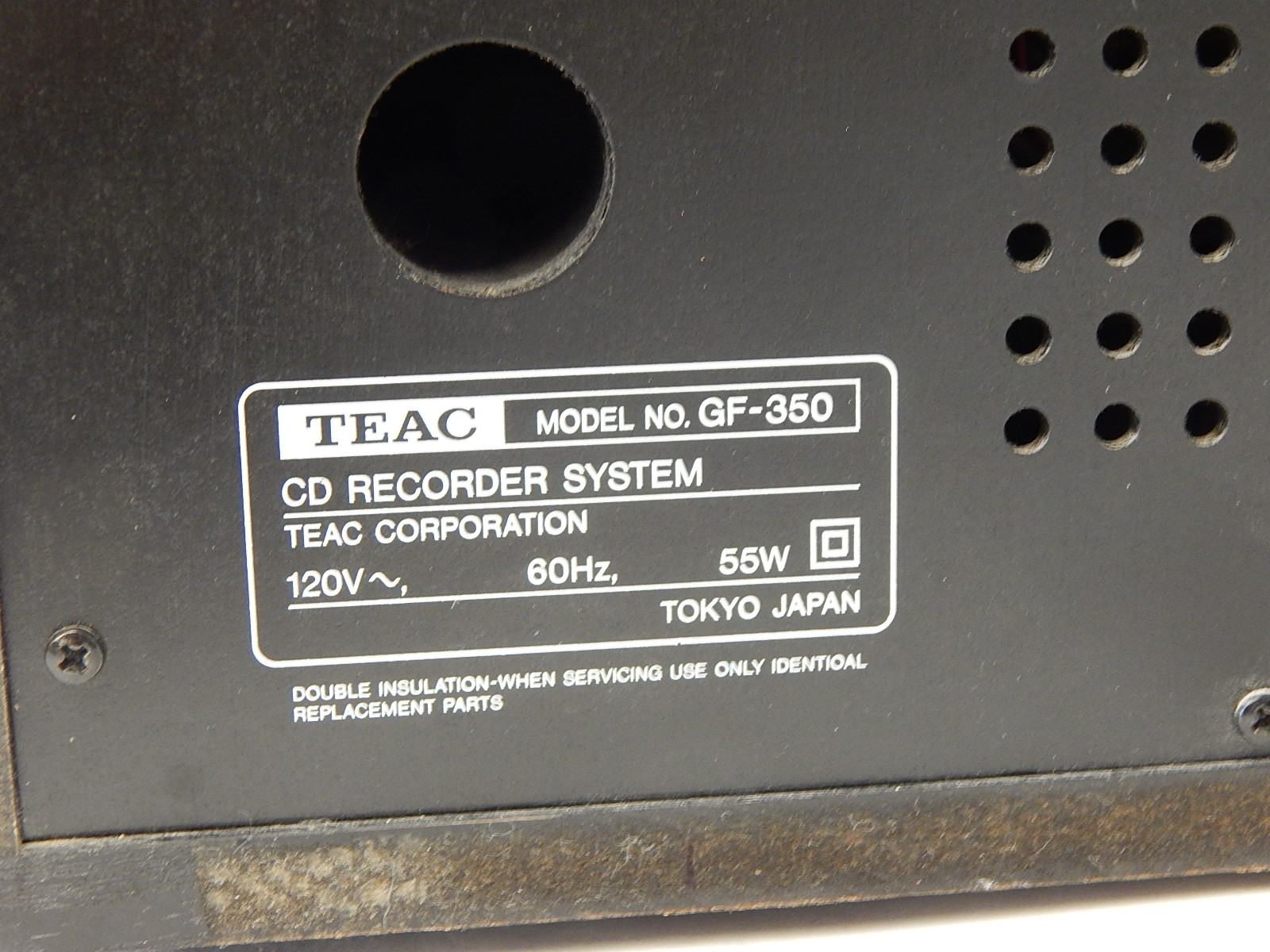 TEAC GF-350 Turntable CD Recorder | EBTH