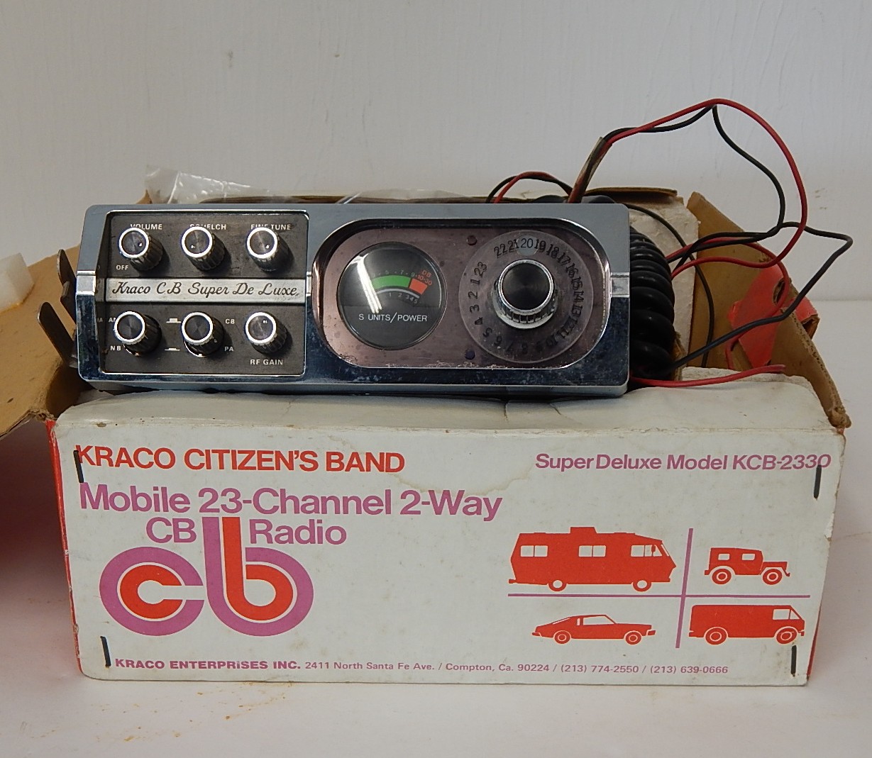 Kraco Super Deluxe CB Radio | EBTH