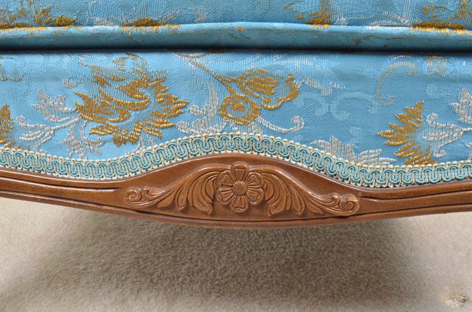 Mid-Century Rococo Style Chair by Futurama Chesterfield Inc. | EBTH