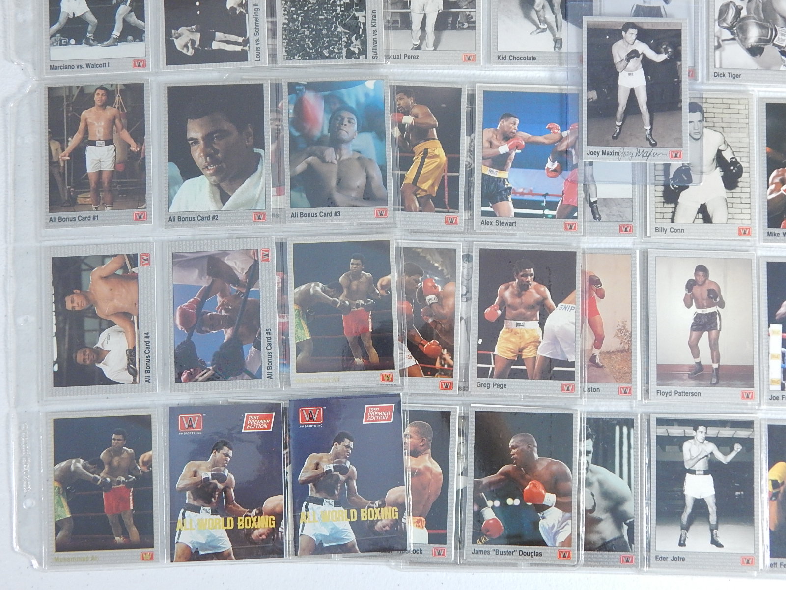 1991 All World Boxing Cards | EBTH
