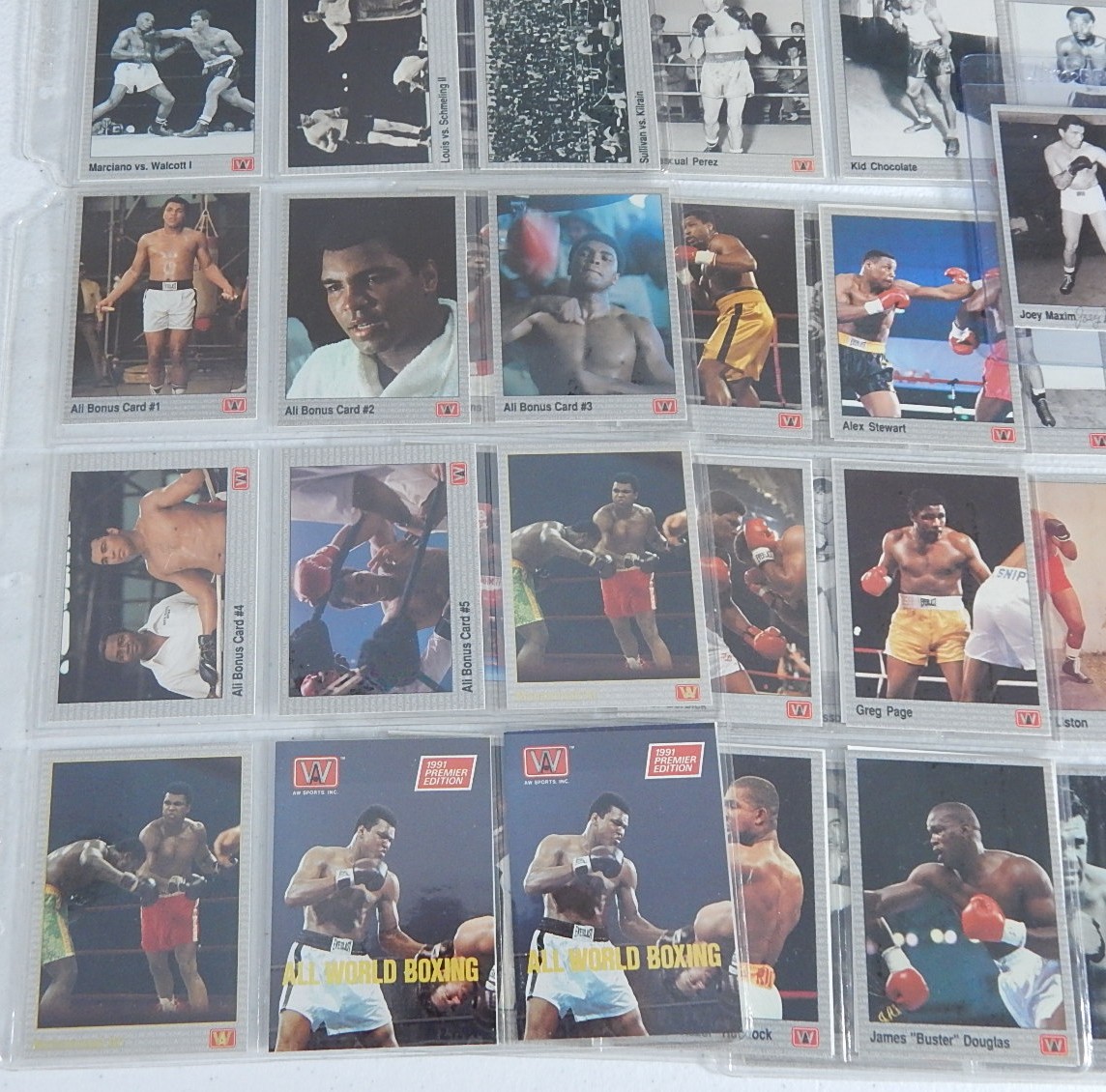 1991 All World Boxing Cards | EBTH