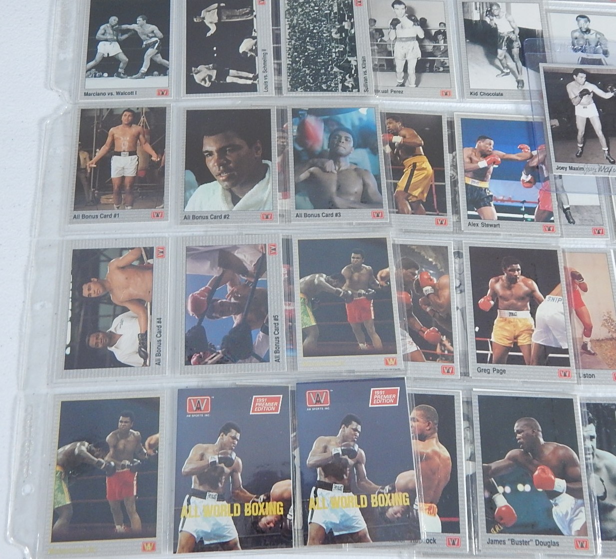 1991 All World Boxing Cards | EBTH