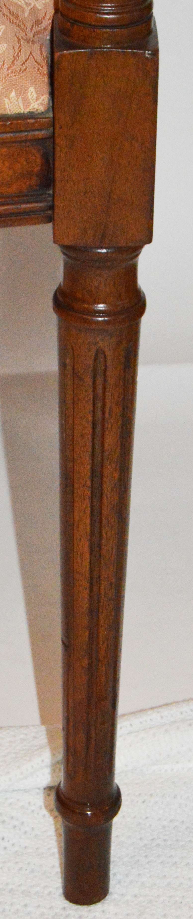 Upholstered Chair with Reeded Legs | EBTH