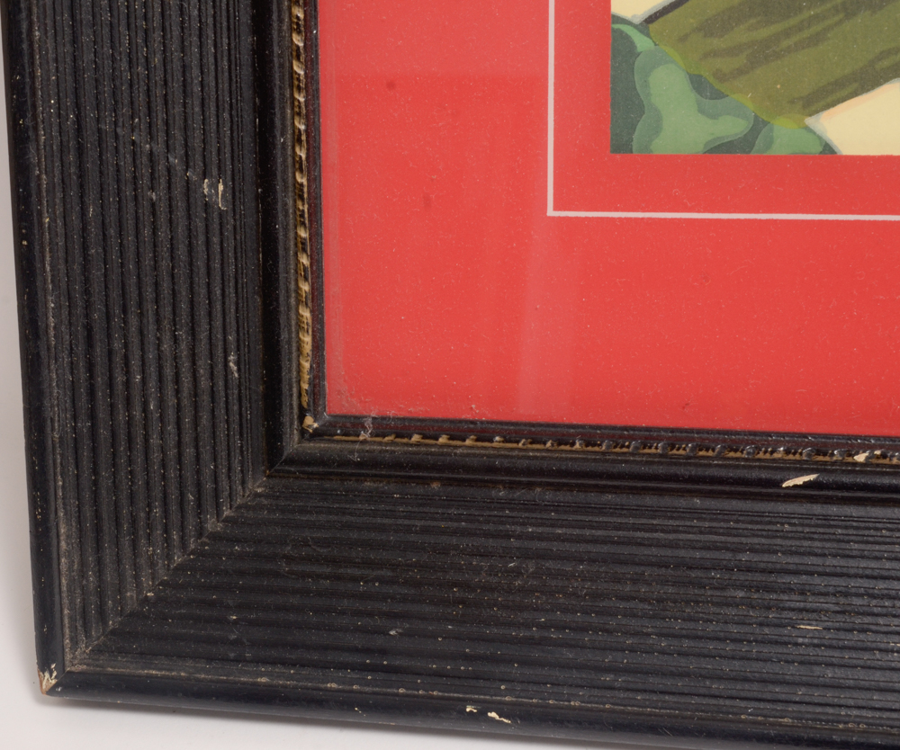 Silk Screen Print of a Panther | EBTH