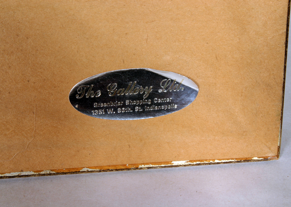 Eileen Prince "The Blind Beggar" Ink Wash Drawing | EBTH