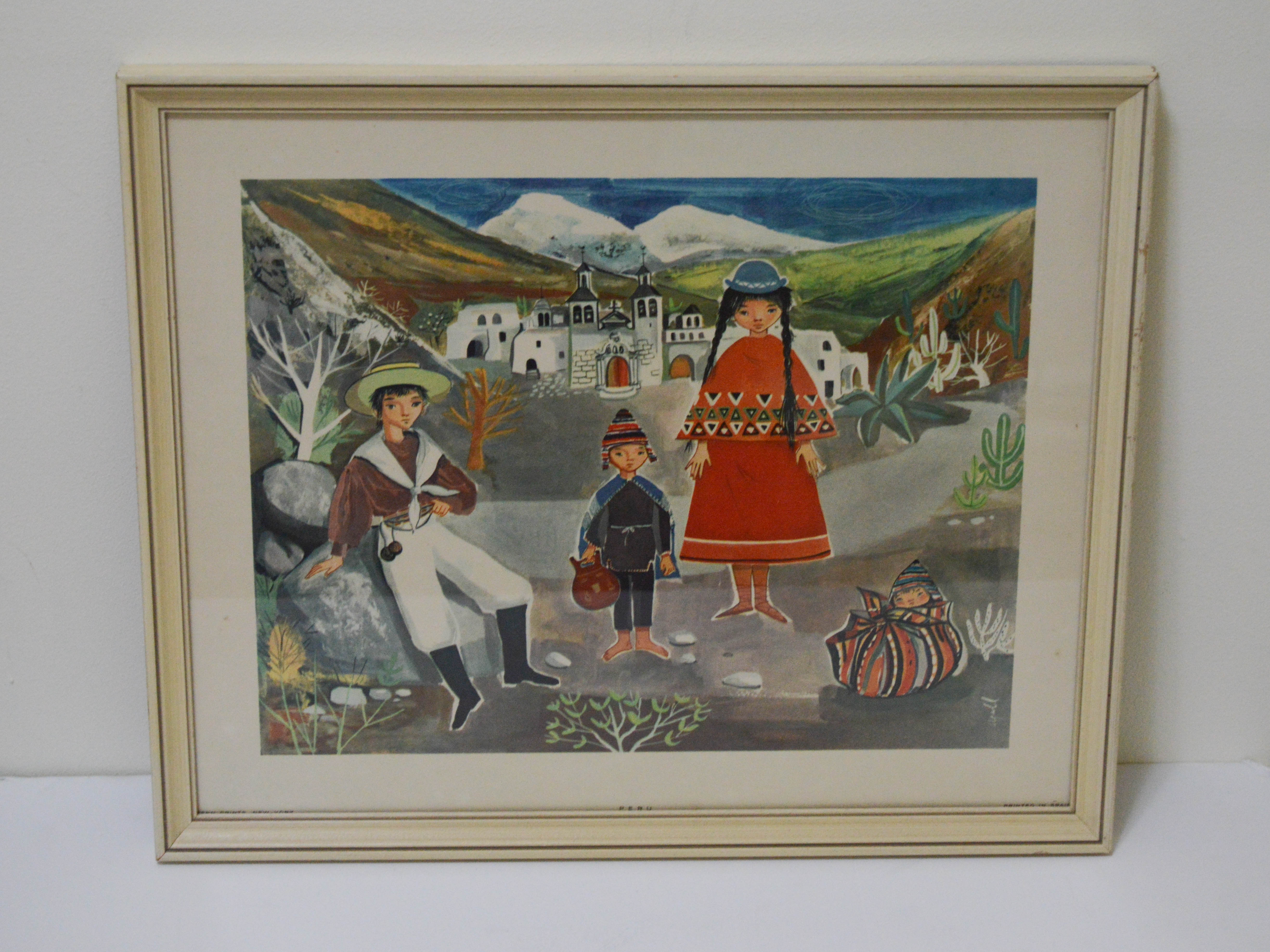 Collection of Vintage Framed International Scenes | EBTH