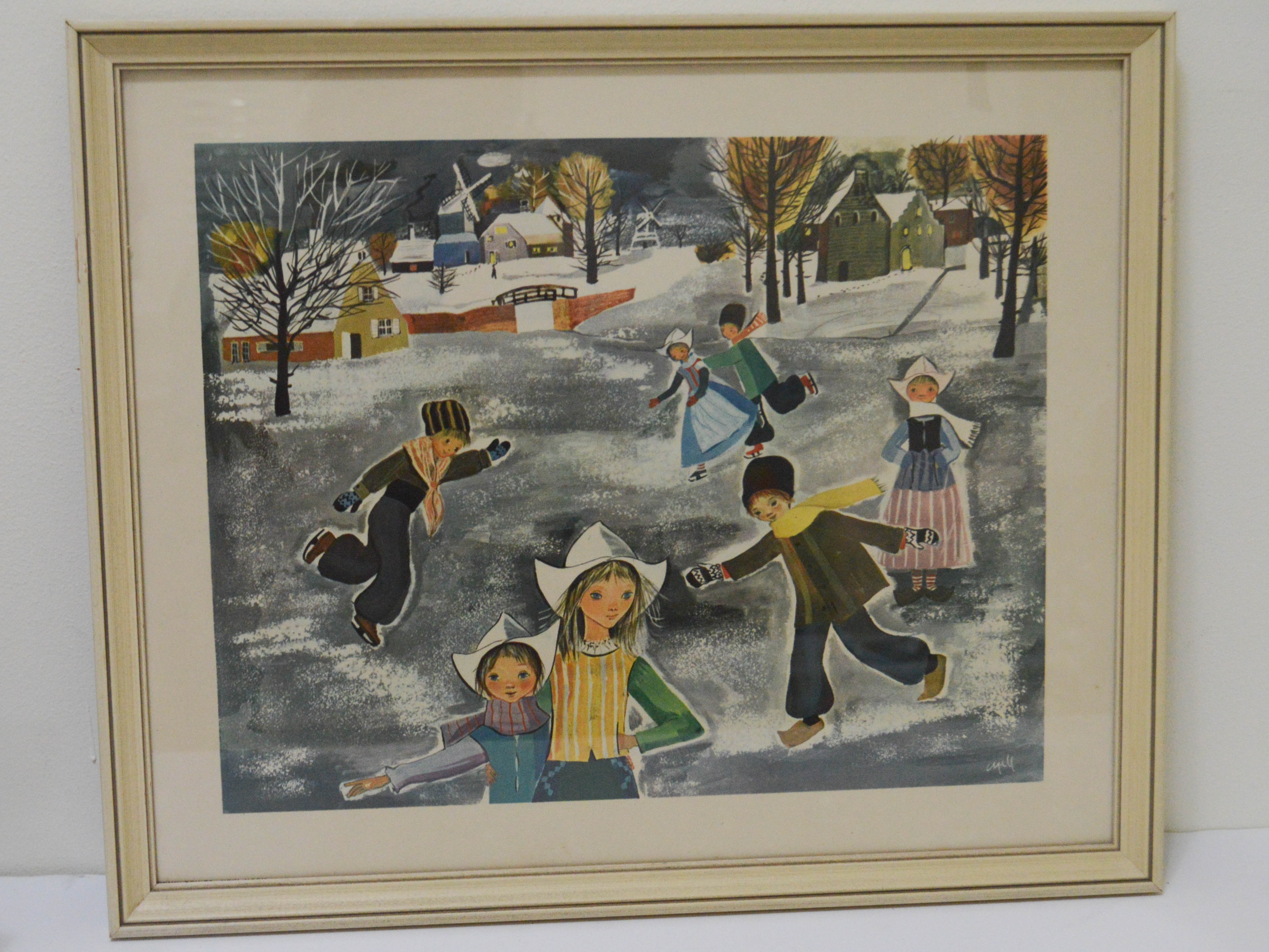 Collection of Vintage Framed International Scenes | EBTH