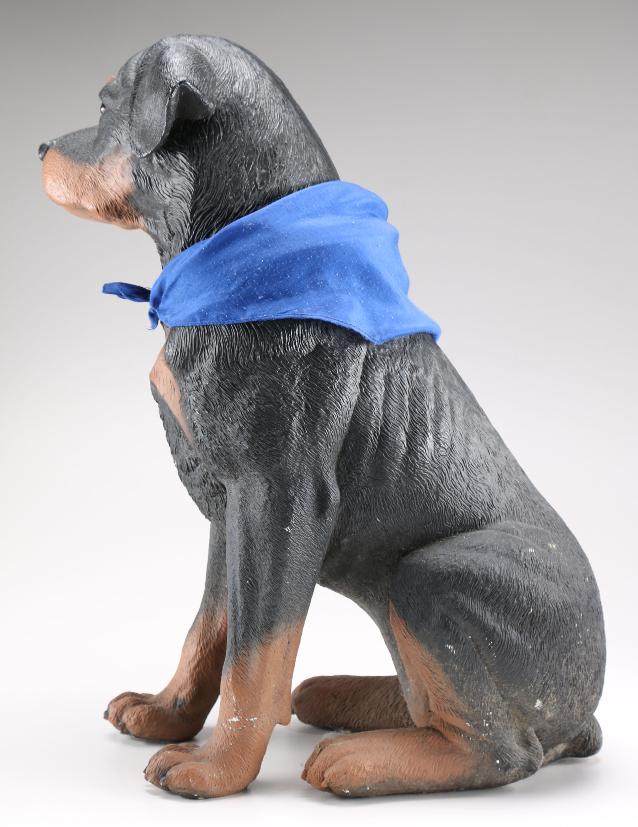 Resin Life-Sized Rottweiler Statue | EBTH