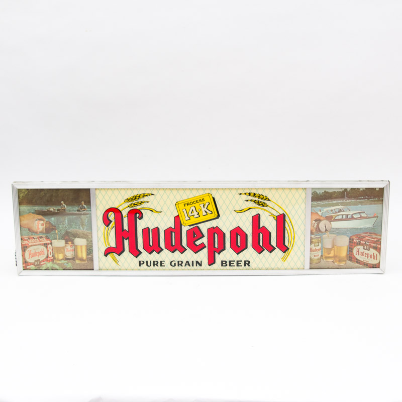 Vintage Light Up Hudepohl Beer Sign | EBTH