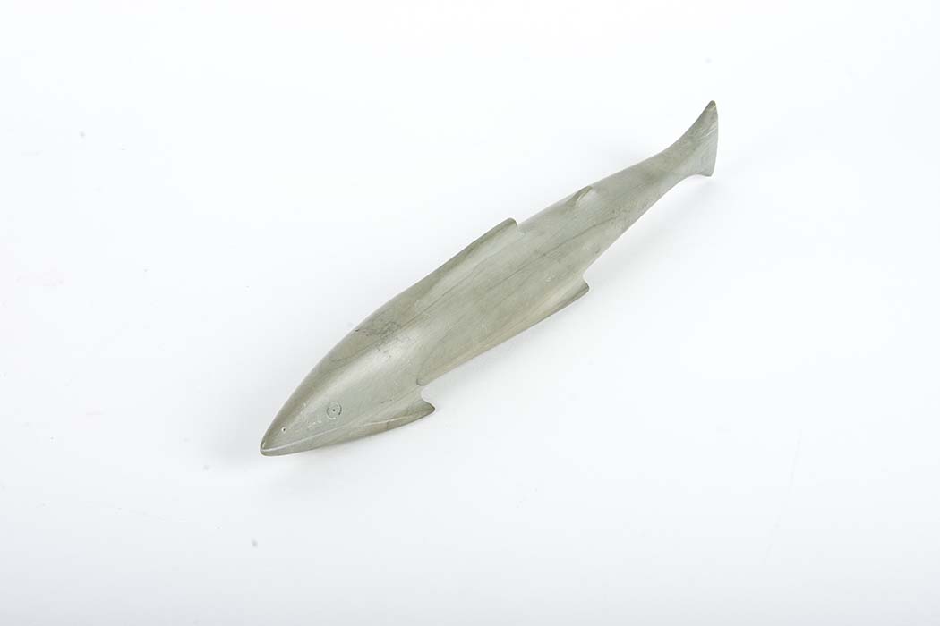 Inuit Soapstone Shark Sculpture | EBTH