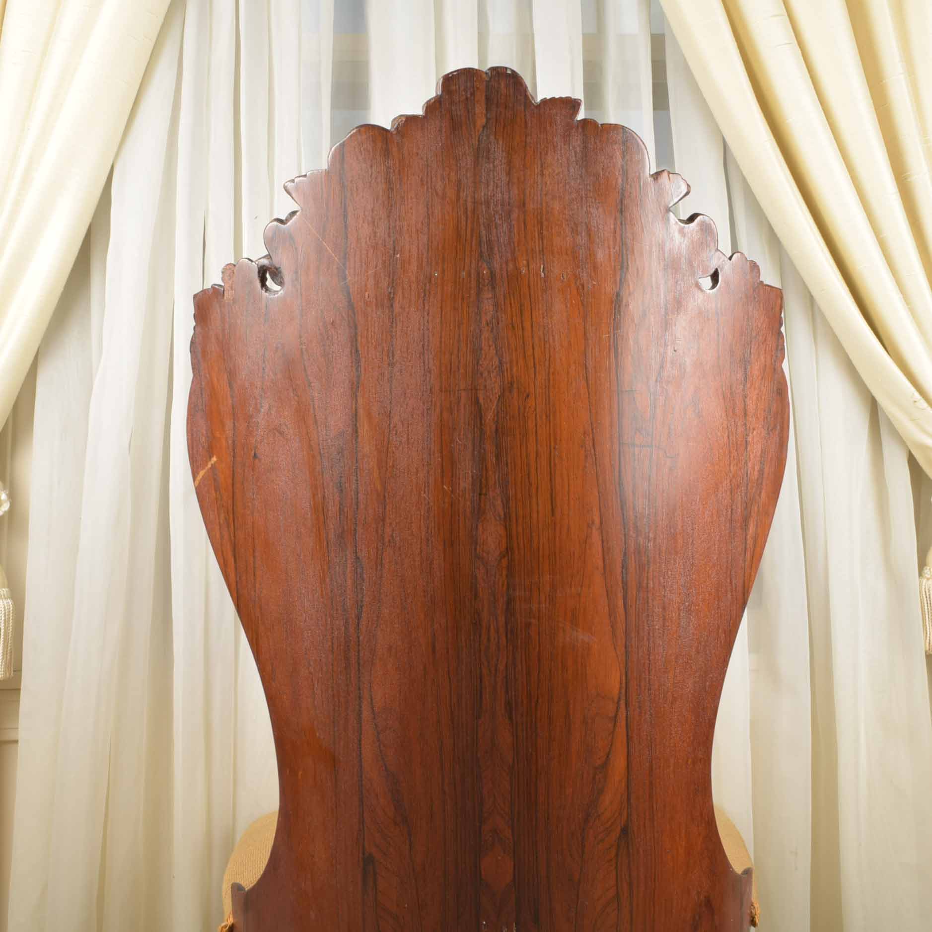 Victorian Rococo "Roselie" Rosewood Chair by John Henry Belter | EBTH