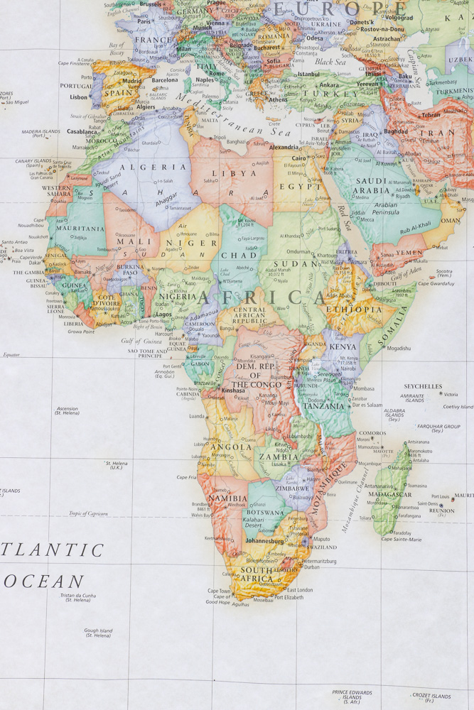 Rand McNally World Map | EBTH