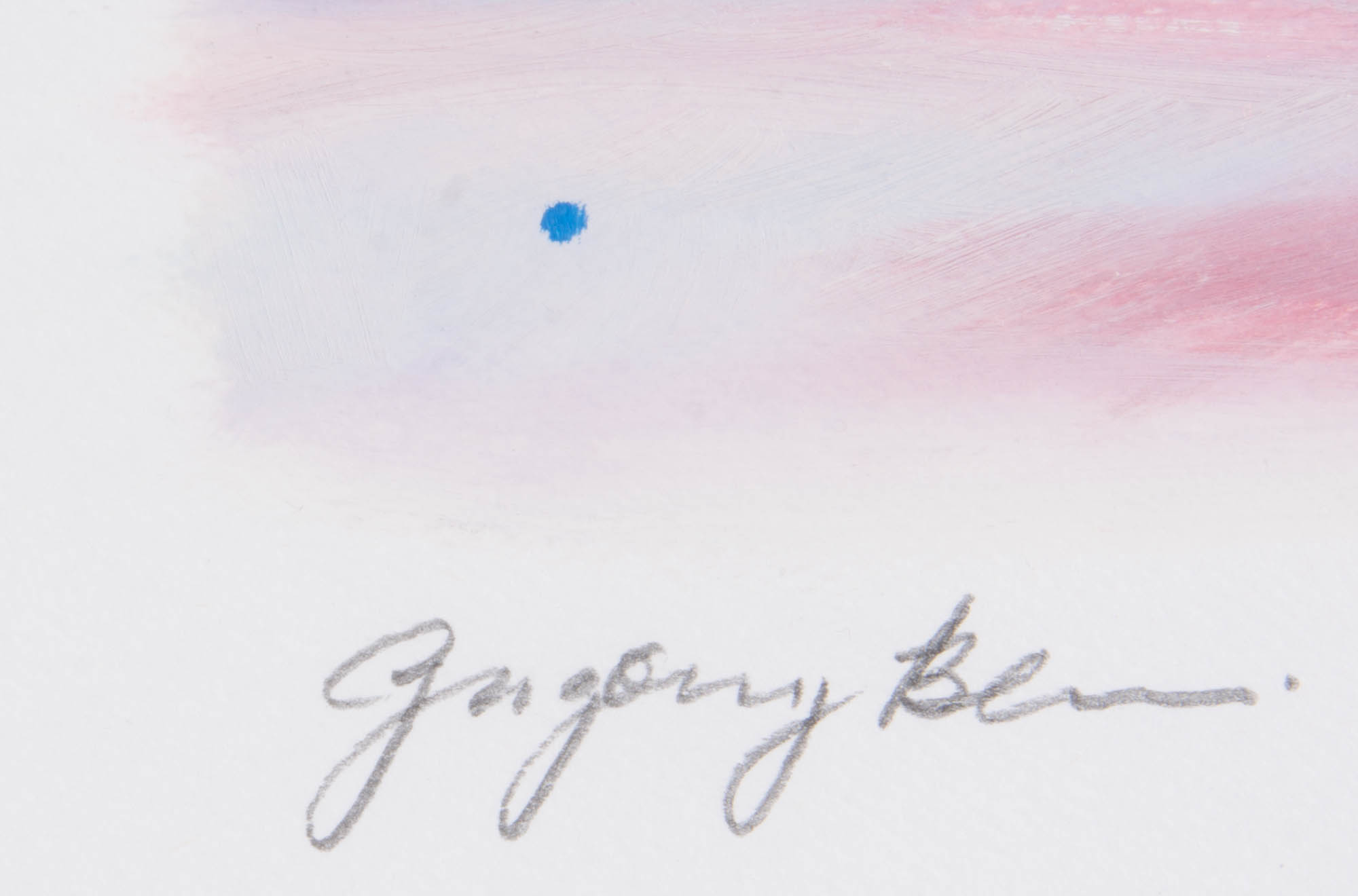 Gregory Blue Original Signed Oil Painting | EBTH