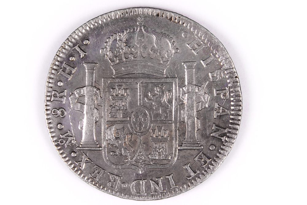 1810 Mexico (Spanish Colonial) 8 Reales Silver Coin | EBTH