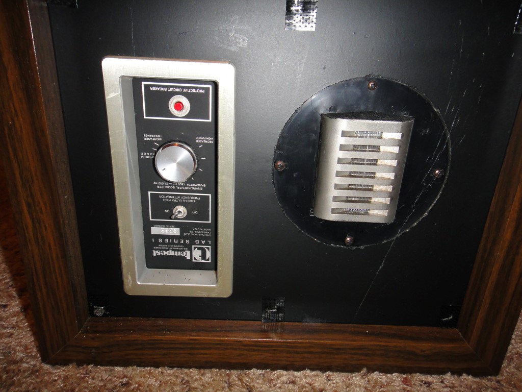 Two Tempest Lab Series Speakers in Cabinets | EBTH