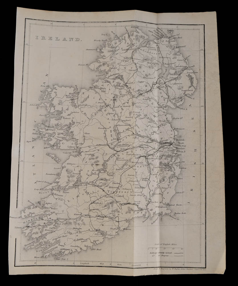 Four Unframed 19th Century Maps of Britain | EBTH