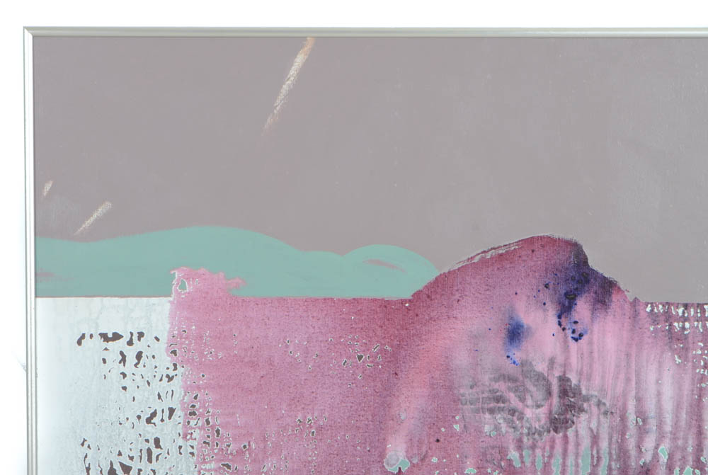 R. Osborne Original Abstract Oil Painting "Modern Dreamscape" | EBTH