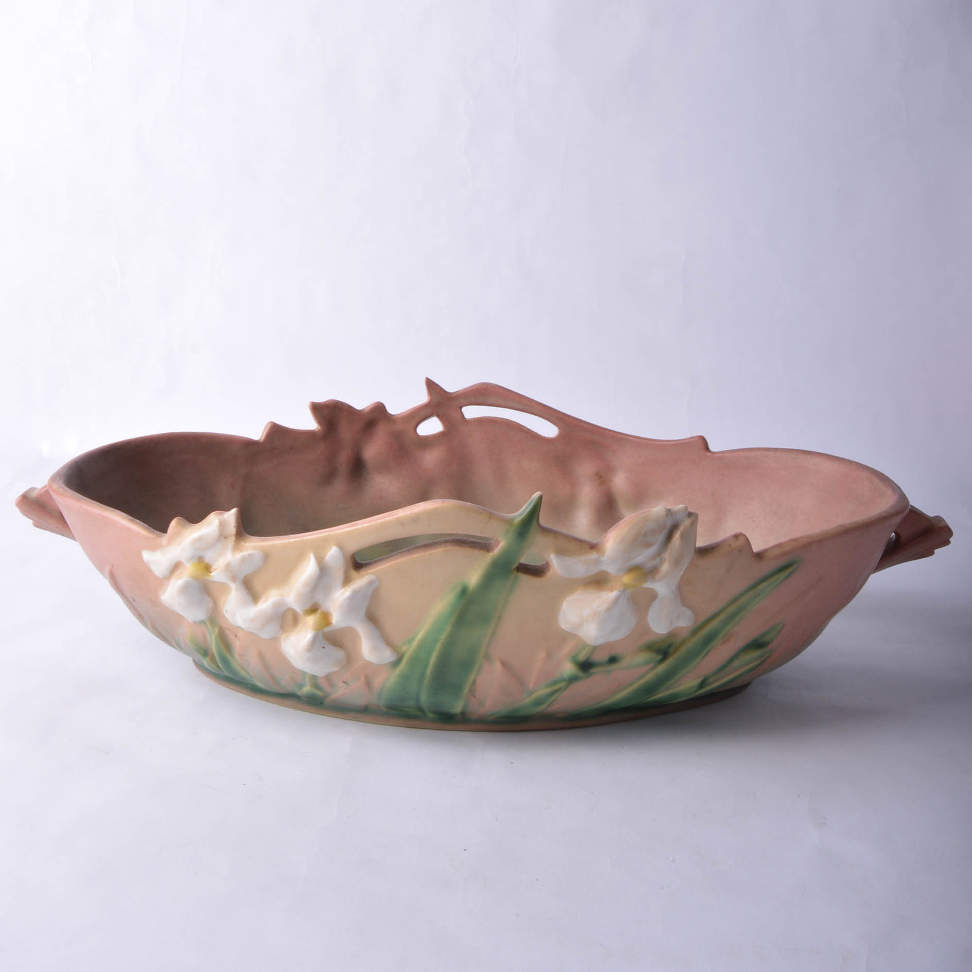 Roseville Pottery "Iris" Bowl | EBTH