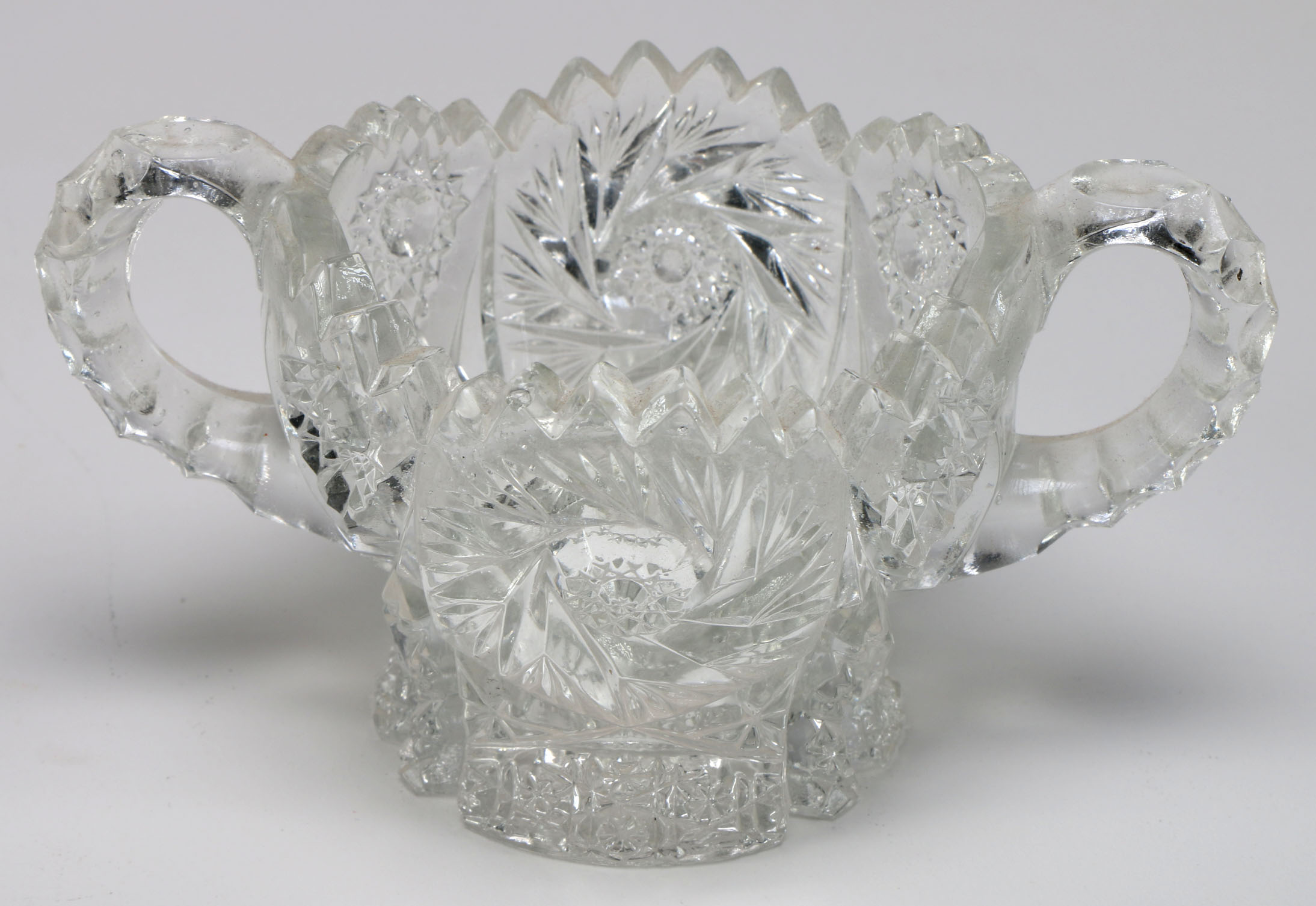 Collection of Cut Glass Containers | EBTH