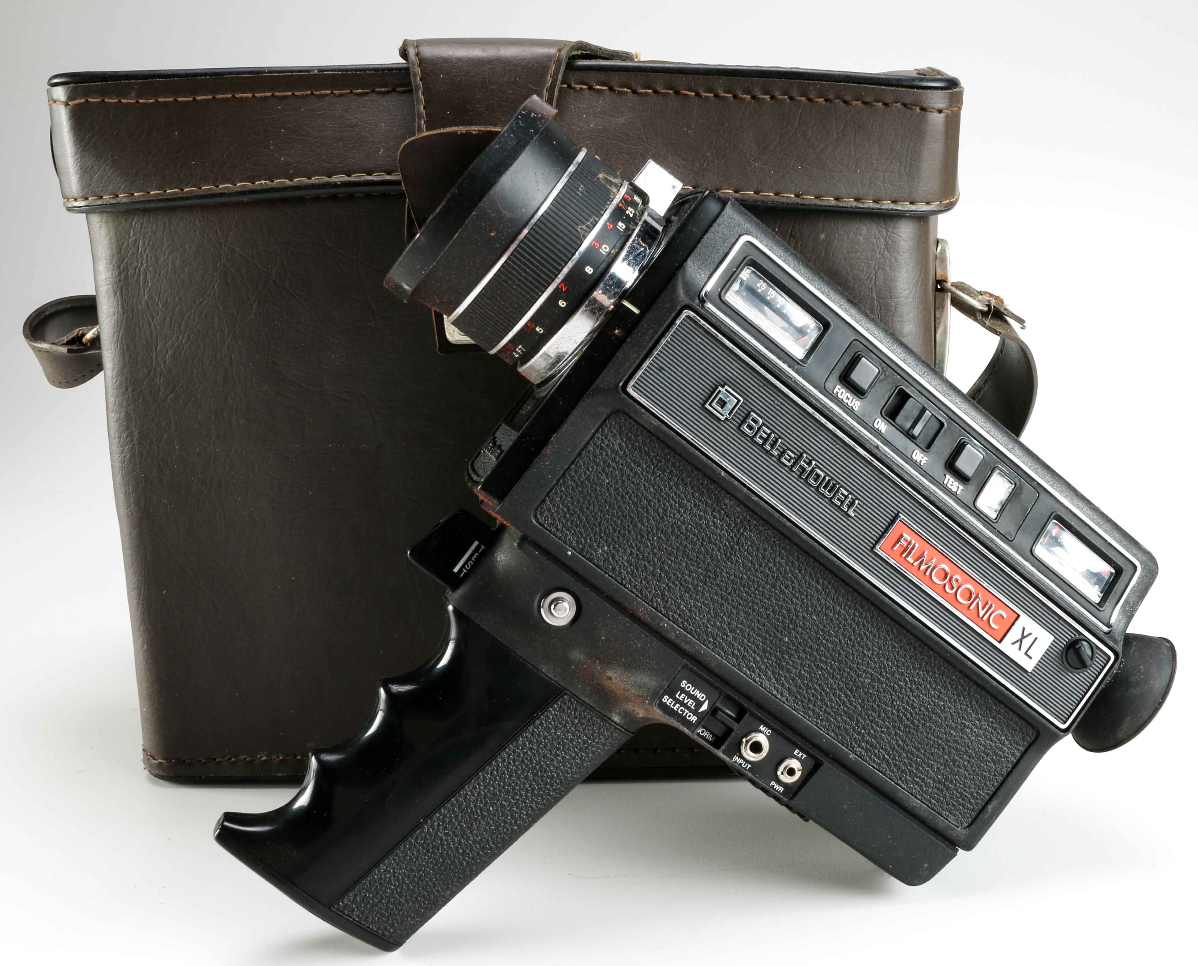 1975 Bell & Howell Filmosonic XL Movie Camera with Case | EBTH