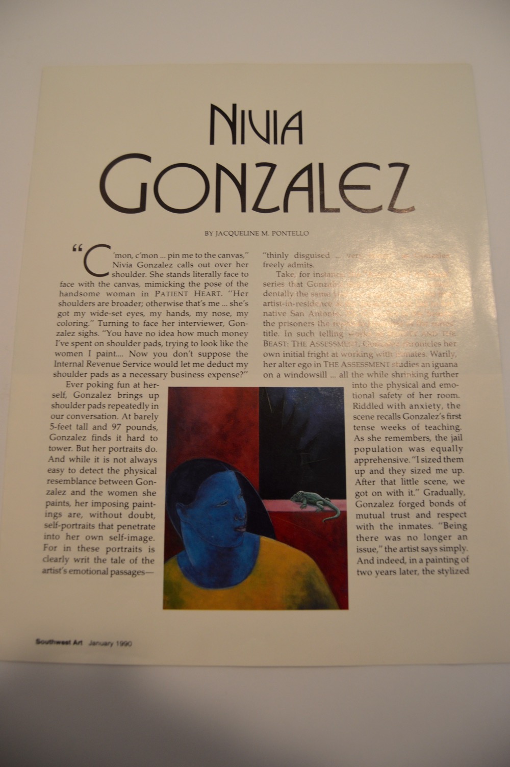 Nivia Gonzalez "Jardin de Noche" Limited Edition Print | EBTH