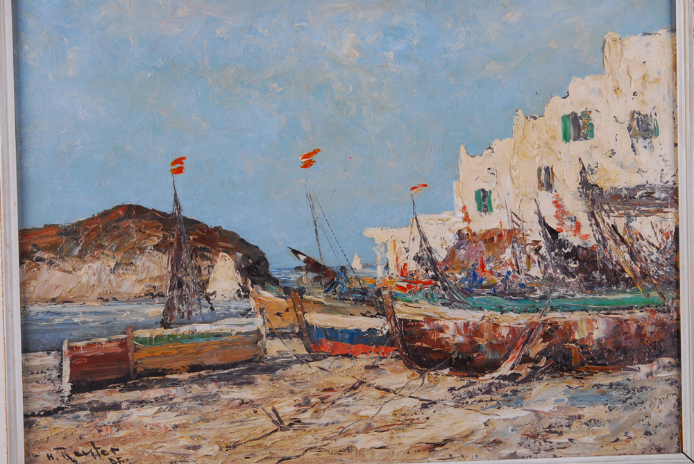 Helmut Reuter Oil Painting on Canvas | EBTH