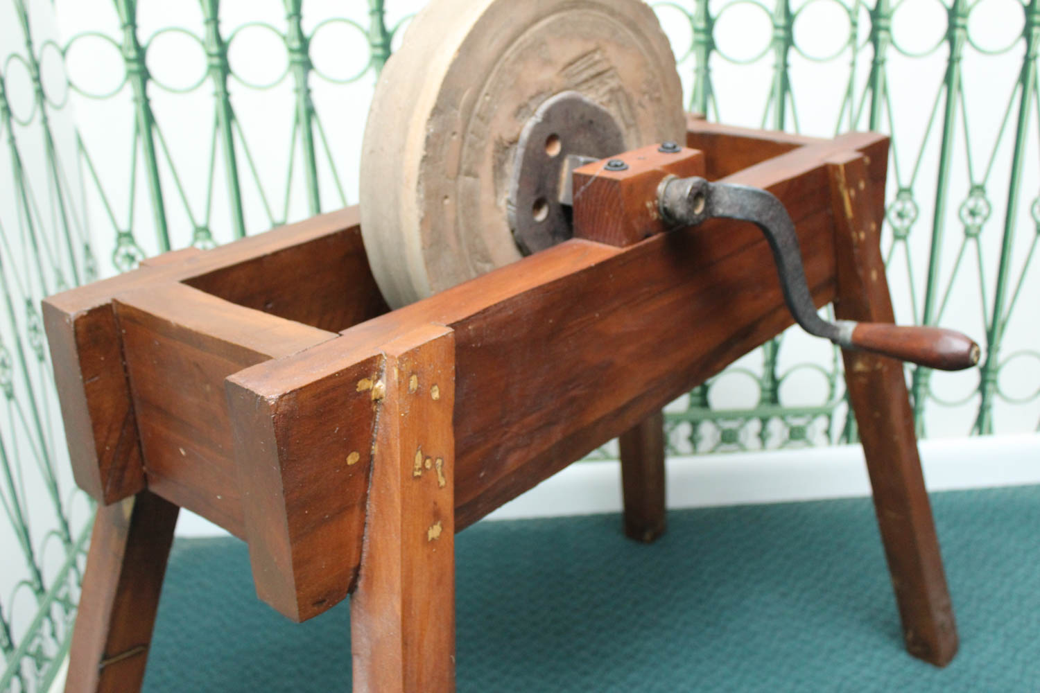 Antique Sharpening Wheel | EBTH