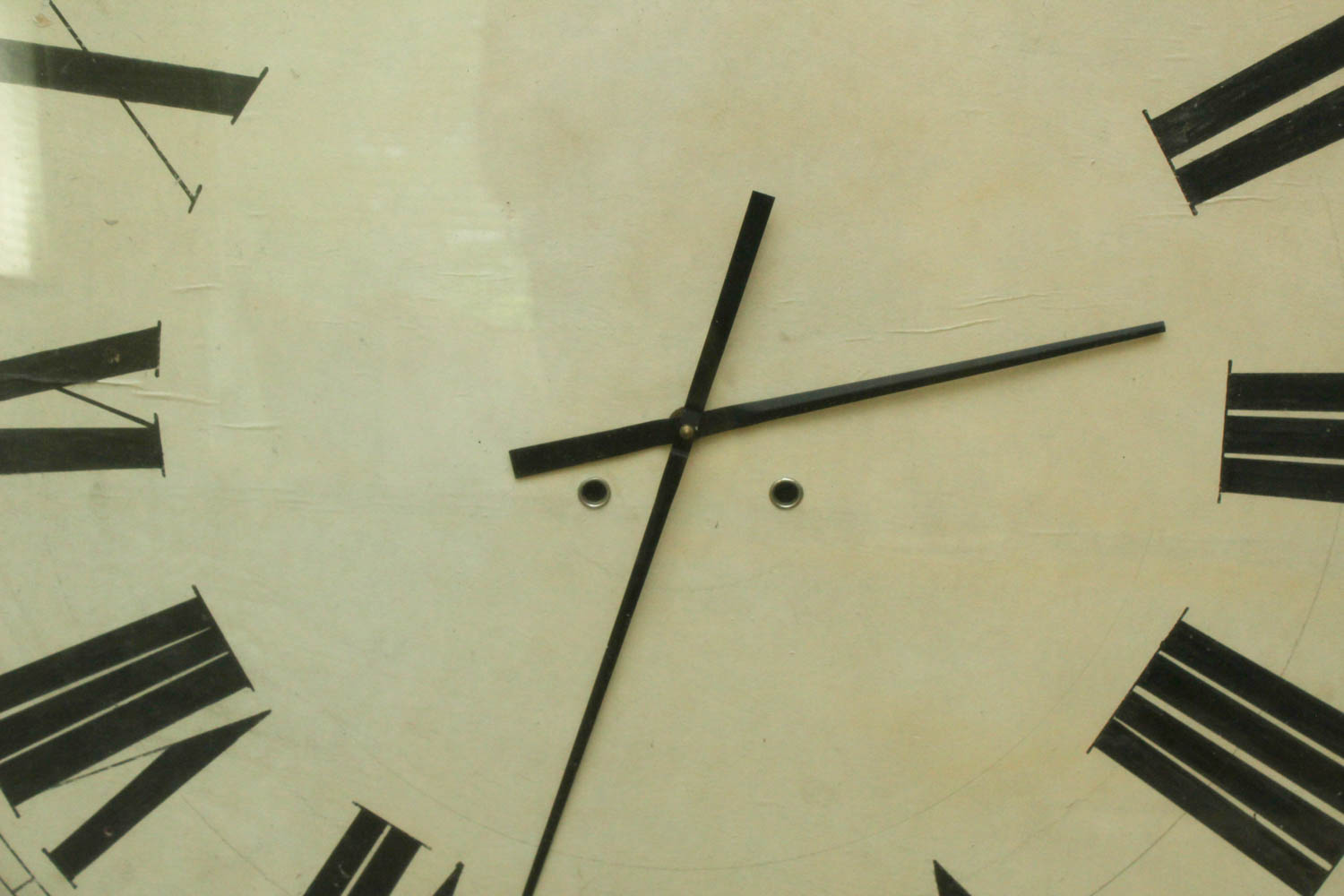 Very Large Antique Wall Clock | EBTH