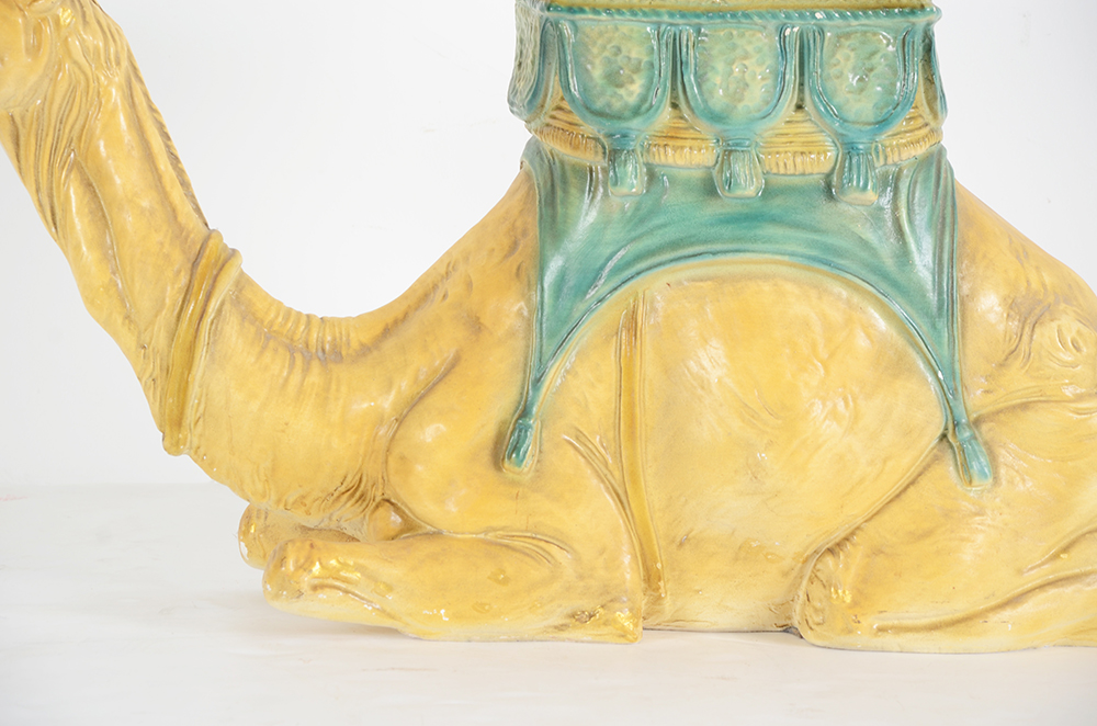 Ceramic Camel Figural Stand | EBTH