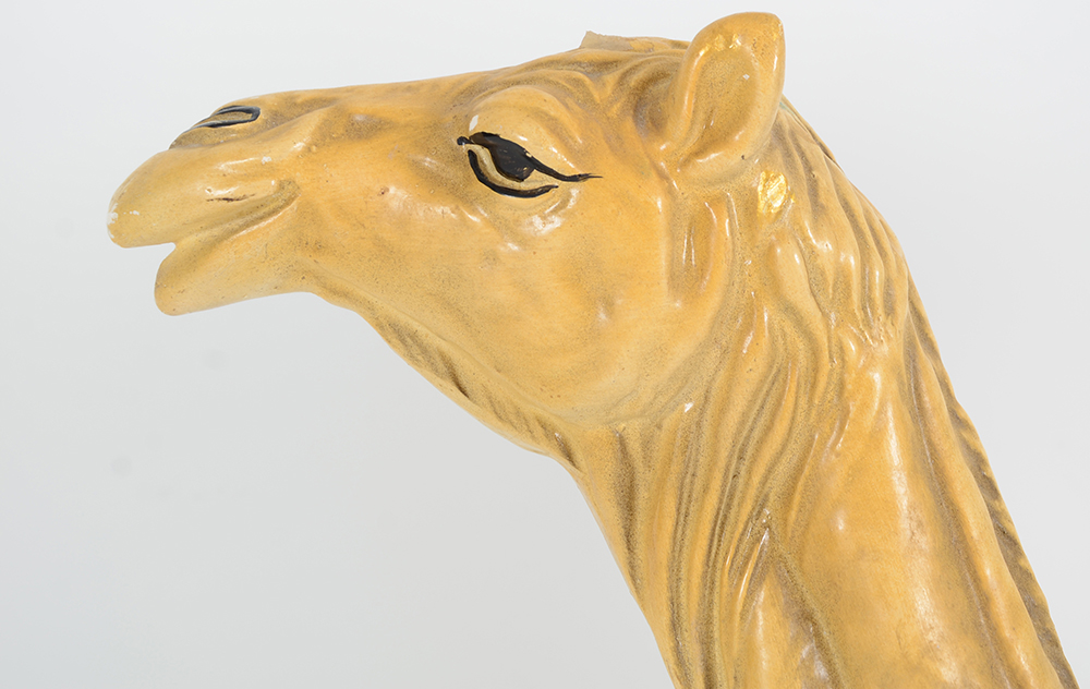 Ceramic Camel Figural Stand | EBTH