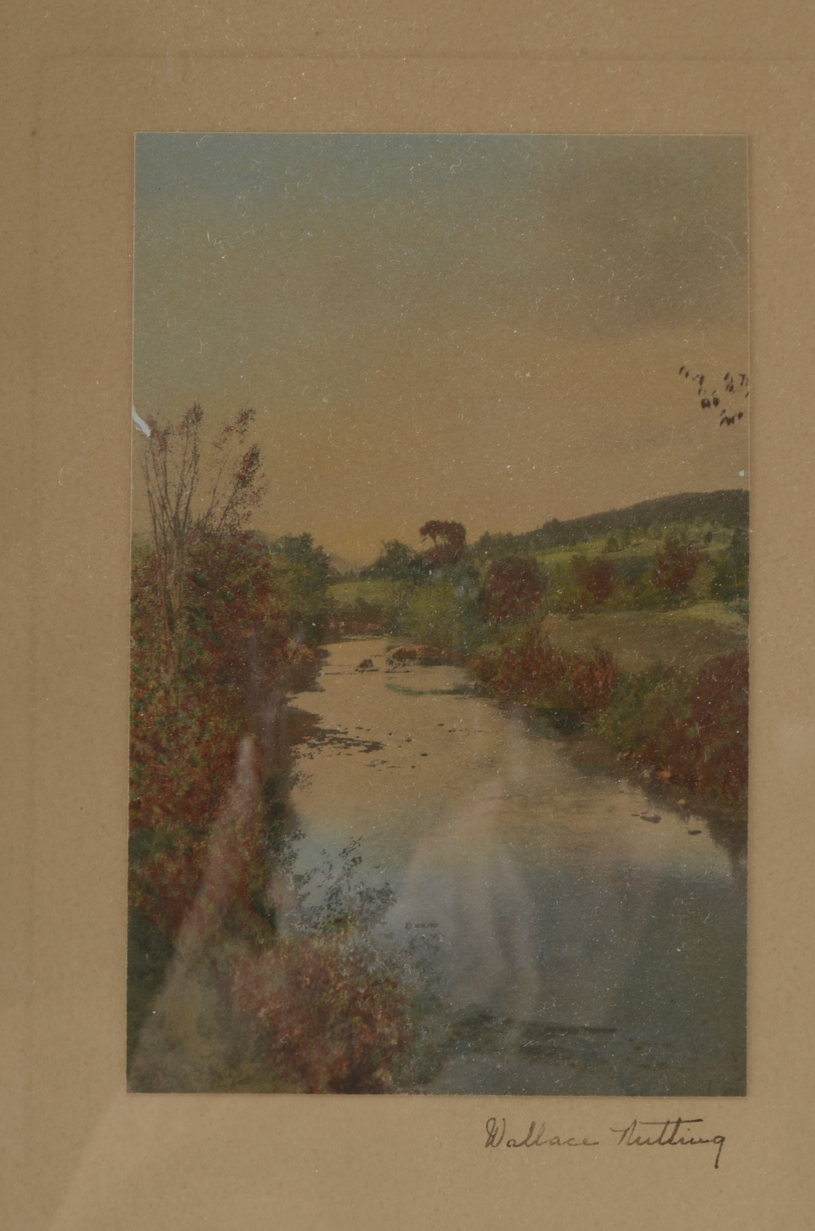 Wallace Nutting Hand Tinted Photogravure | EBTH