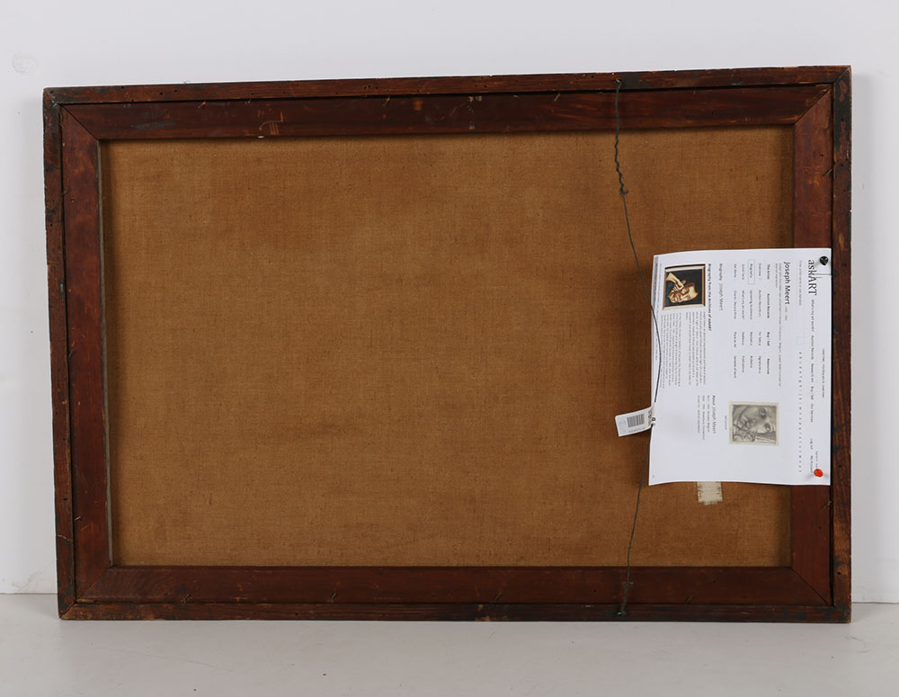 Joseph Meert Signed Original Abstract Expressionist Oil on Canvas | EBTH