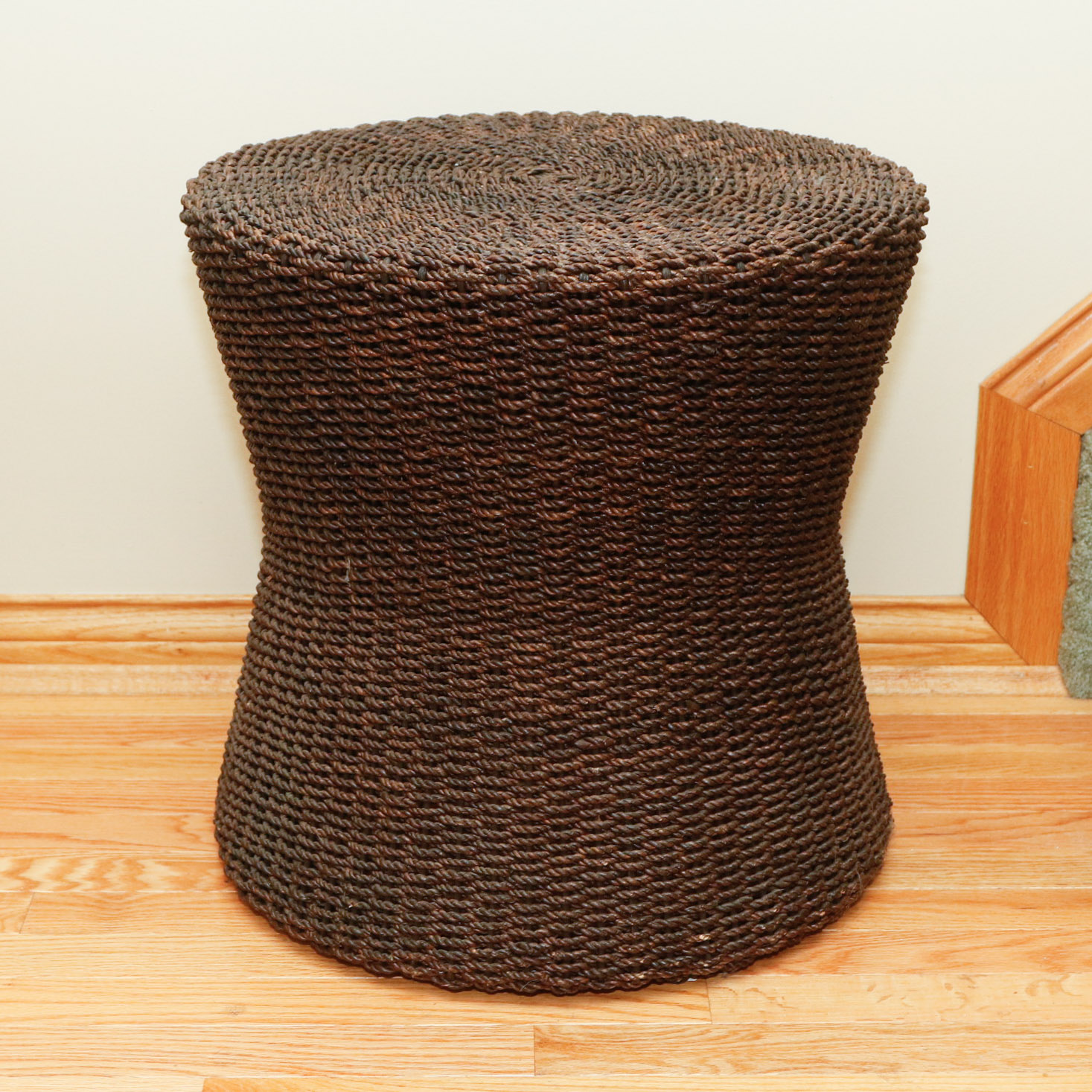Resin Wicker Drum Table | EBTH