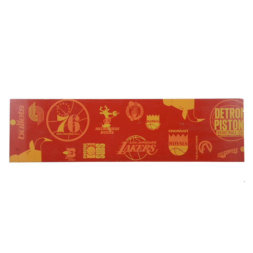 NBA Logos Advertising Sign | EBTH