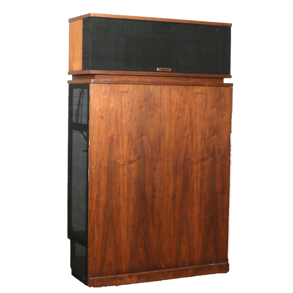 Vintage Klipsch Klipschorn Corner Horn Floorstanding Tower Home Speaker ...