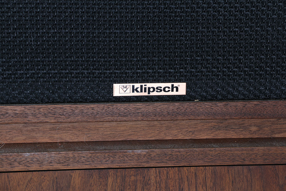 Vintage Klipsch Klipschorn Corner Horn Floorstanding Tower Home Speaker ...