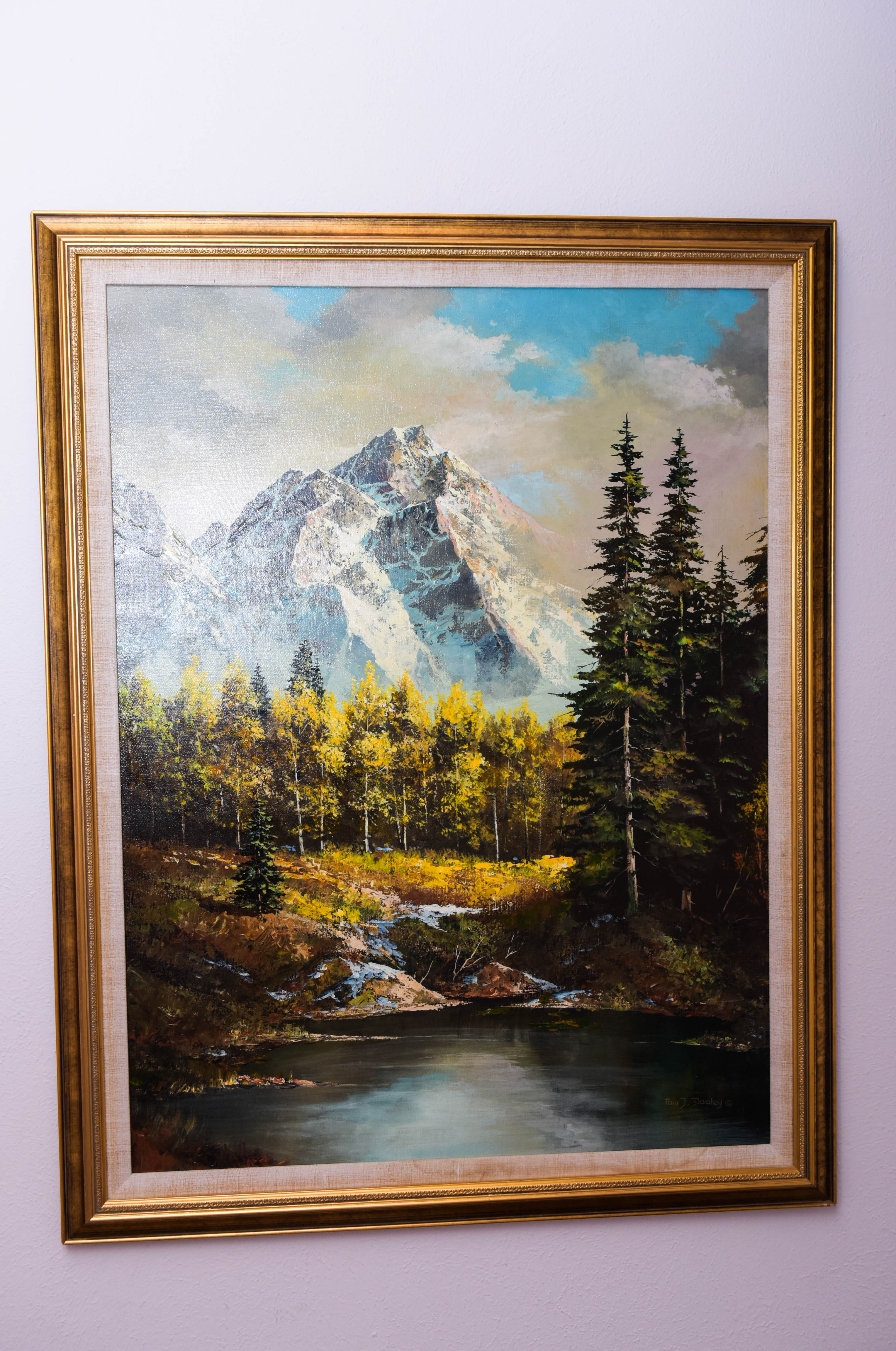 Tom J. Dooley Signed Oil Painting on Canvas | EBTH