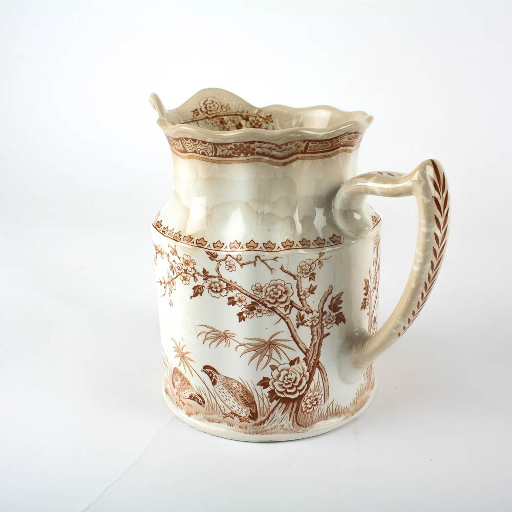 1913 Furnivals Quail Pitcher | EBTH