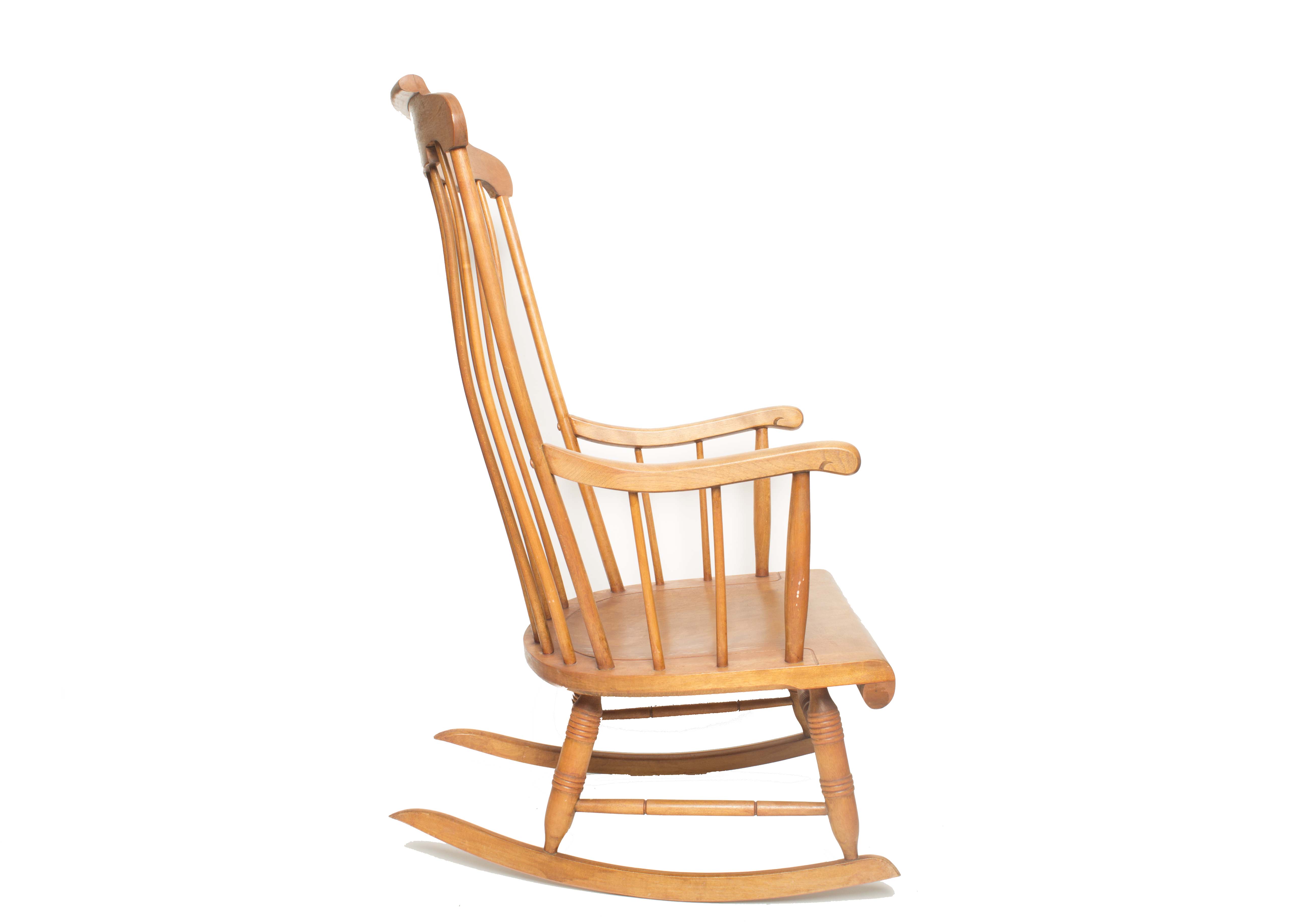 Vintage Windsor Style Rocking Chair | EBTH