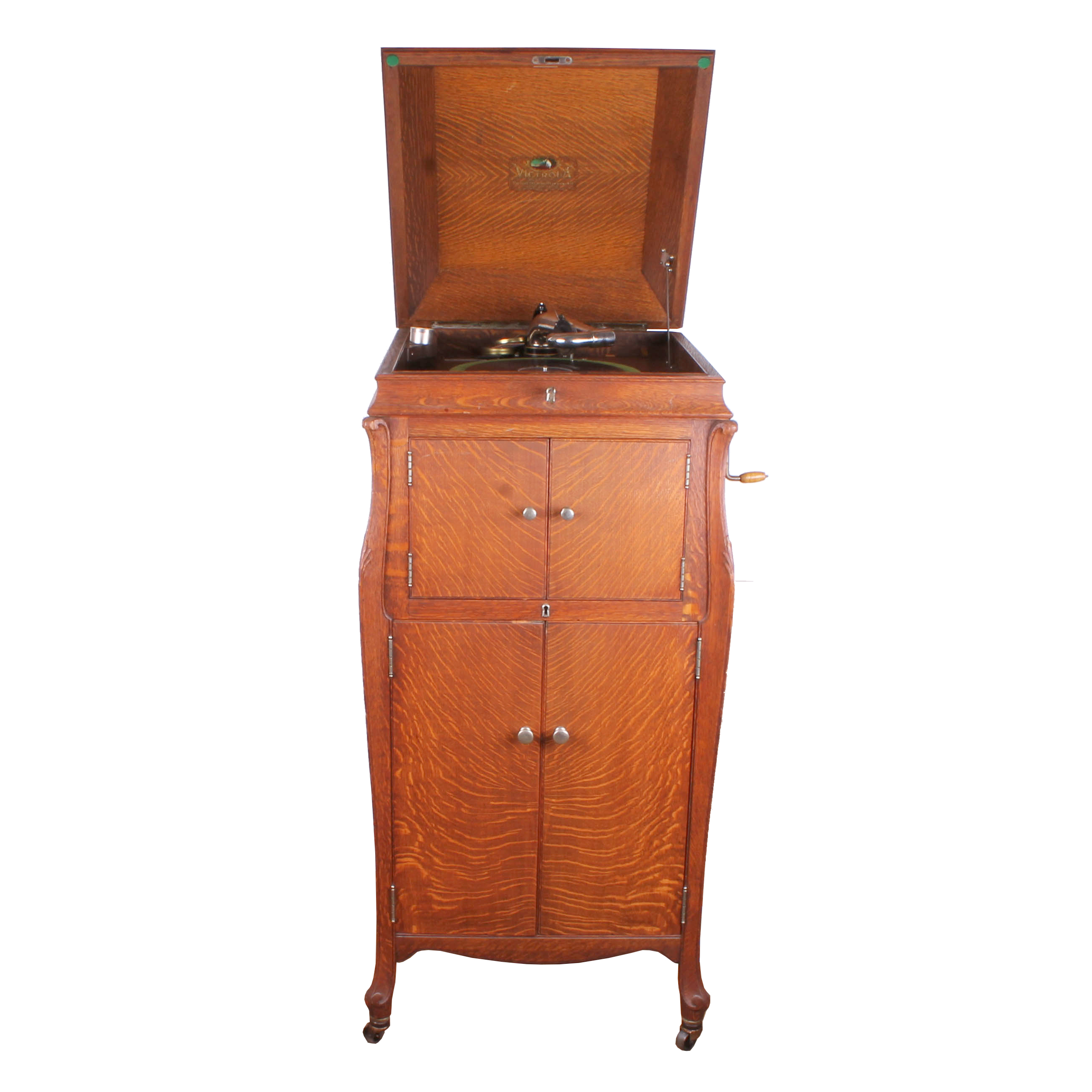 Circa 1918 Victor "Victrola" Record Player | EBTH