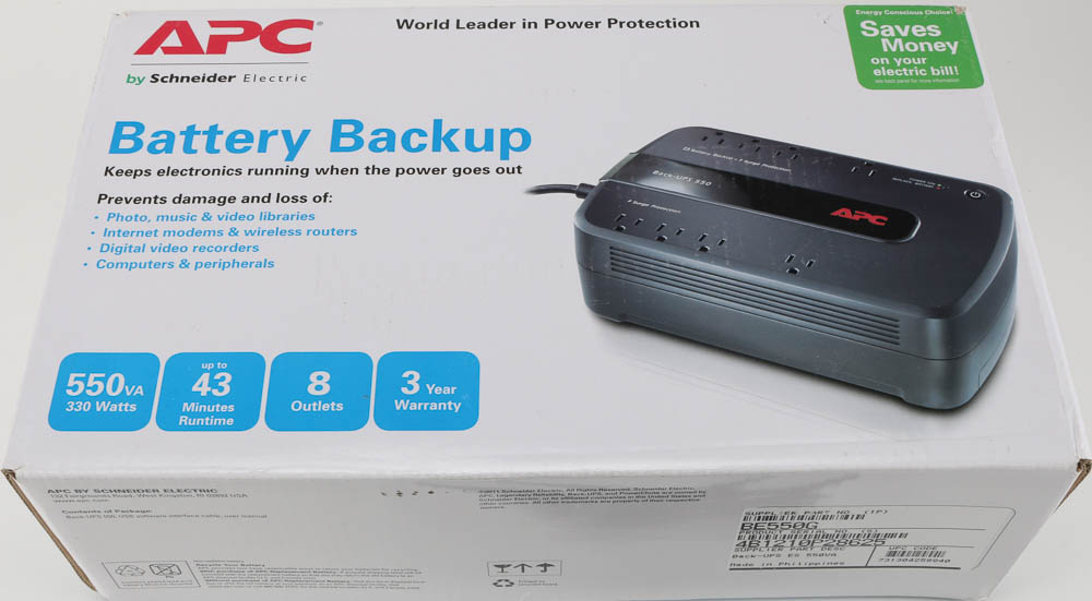 APC Battery Backup Unit With Surge Protector | EBTH