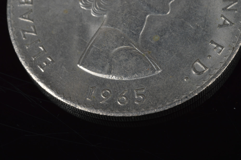 1965 Winston Churchill Commemorative Coin | EBTH