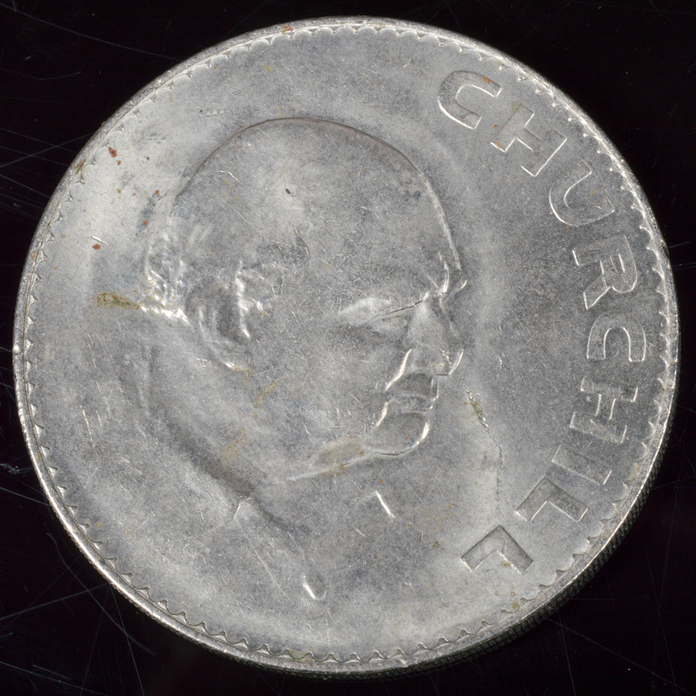 1965 Winston Churchill Commemorative Coin | EBTH