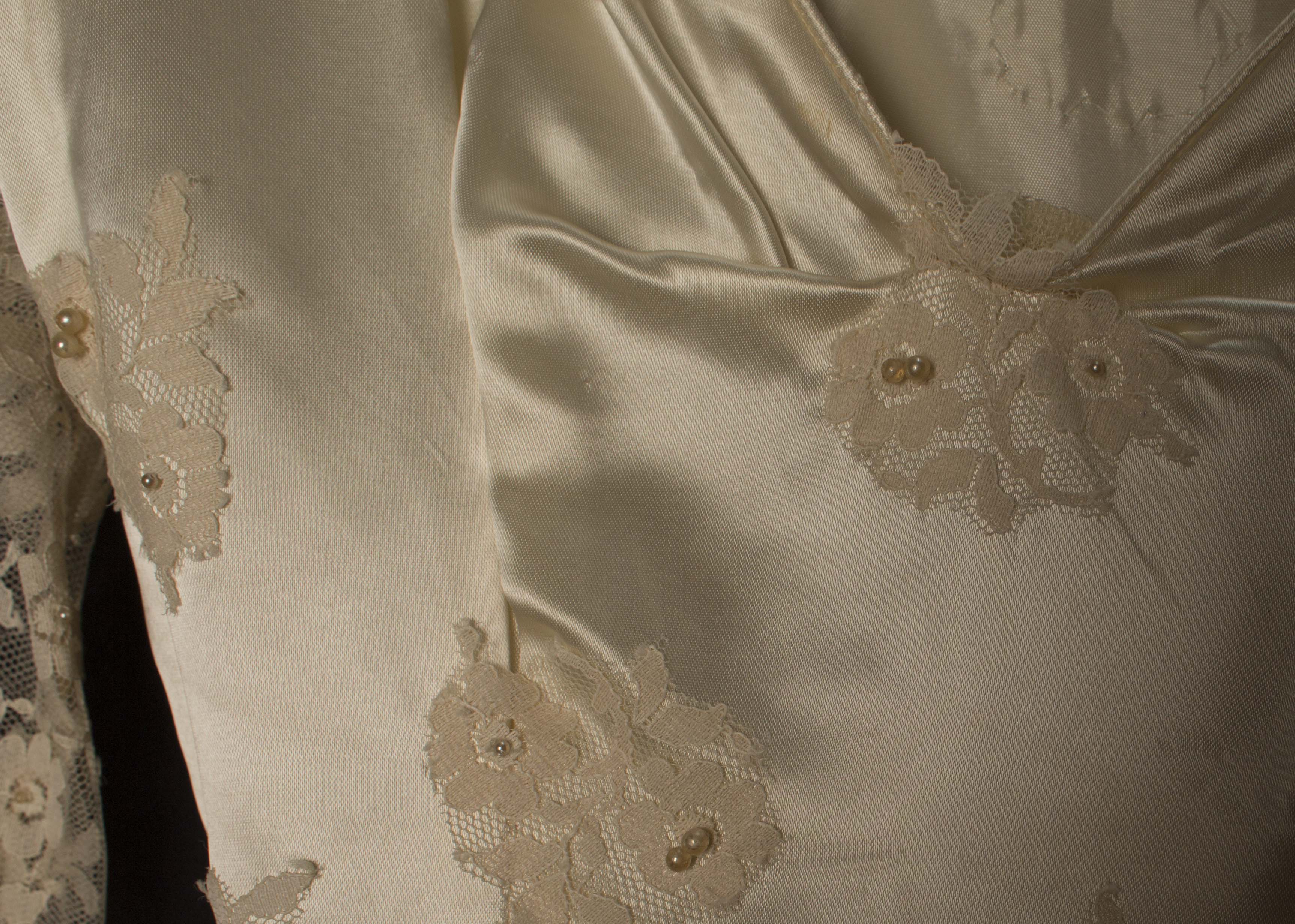 Circa 1940s Emily Wilkens Wedding Dress | EBTH