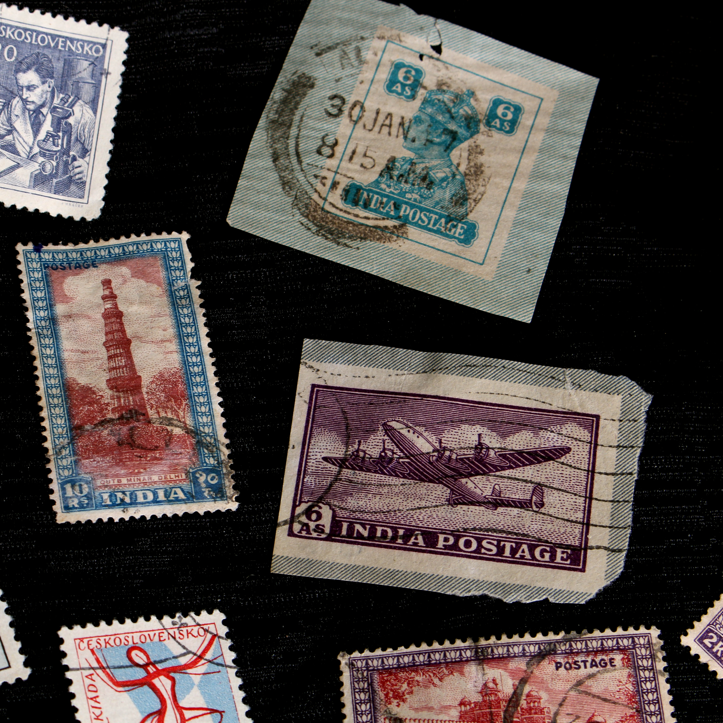 Vintage Foreign Stamps | EBTH