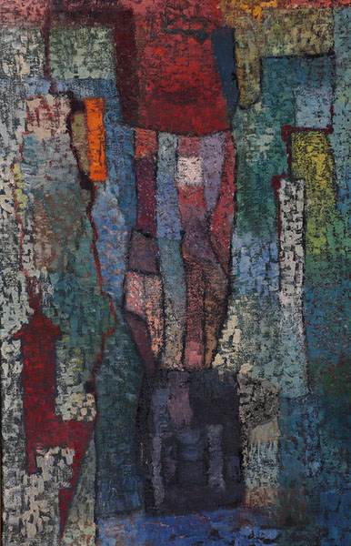 Joseph Meert Signed Original Abstract Expressionist Oil on Canvas | EBTH