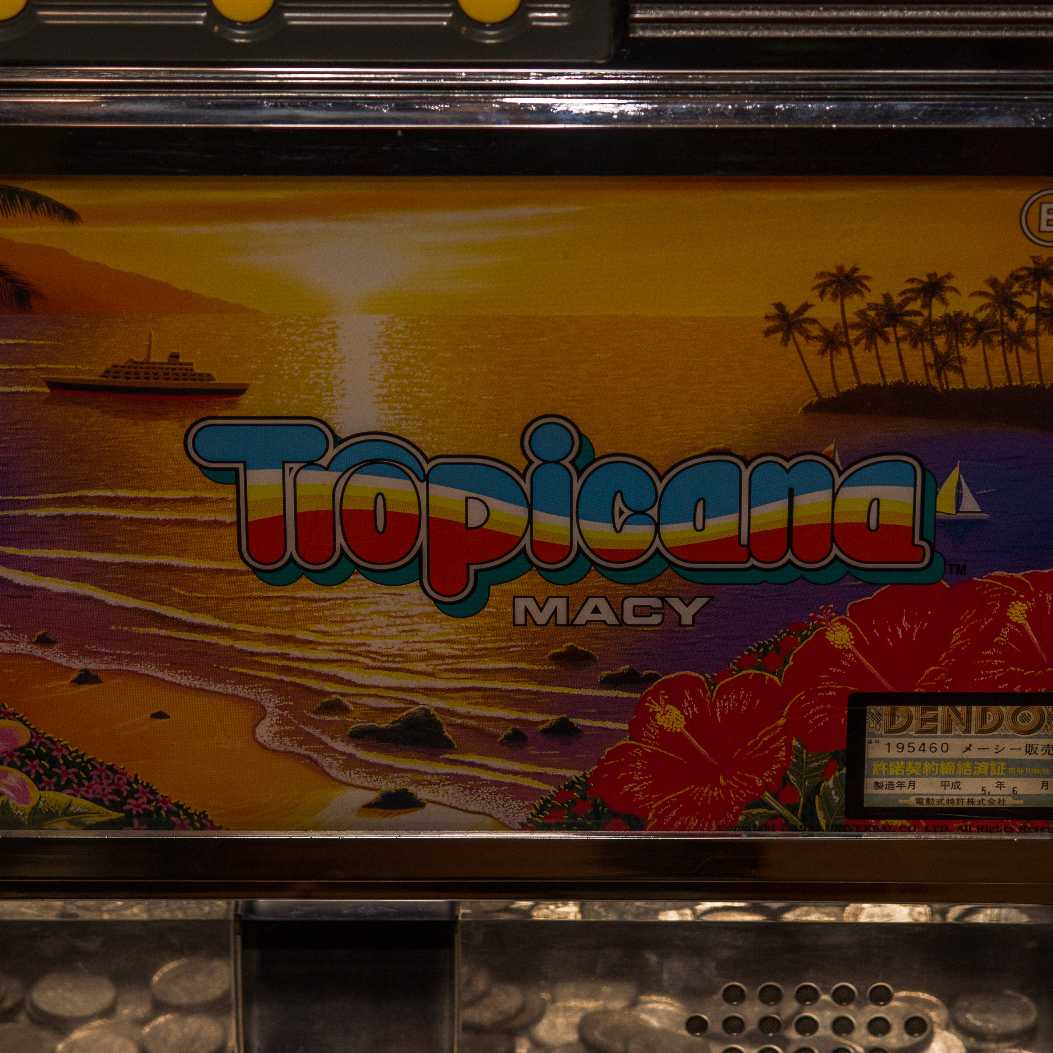 Pachislo "Tropicana Macy" Slot Machine | EBTH