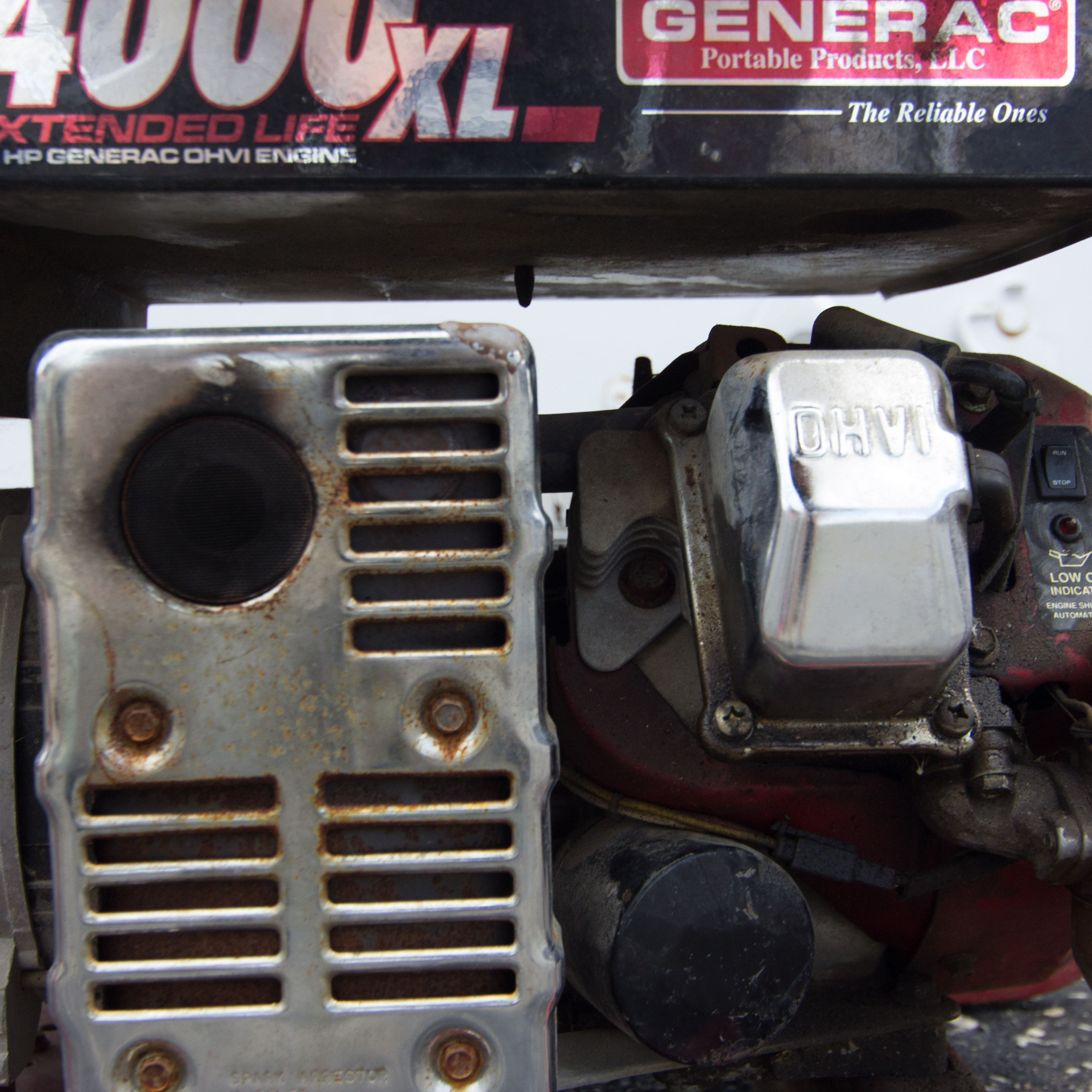 Generac Gas Powered 4000XL Extended Life 7.8 HP Generator | EBTH